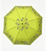 China Auto Open Close 3 Folding Umbrella Vintage Paisley Floral Print Umbrella Portable Lightweight Rain Sun Umbrella for Women Daily Outdoor Use for sale