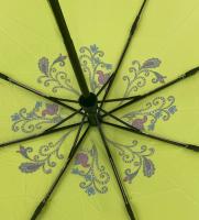 China Auto Open Close 3 Folding Umbrella Vintage Paisley Floral Print Umbrella Portable Lightweight Rain Sun Umbrella for Women Daily Outdoor Use for sale