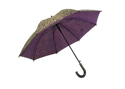 China 23 Inch Auto Open Stick Umbrella with Double Layer Canopy and J-Shaped Handle - 100-103cm Diameter for sale