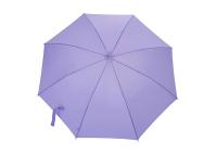 China 23 Inch Purple Aluminum Shaft Auto-Open Umbrella with J-Shape Handle - 100-103cm Diameter for sale