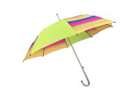 China 23 Inch Aluminum Auto Open Umbrella with Unique Groove Bone Design - J-Shape Handle, 100-103cm Diameter for sale