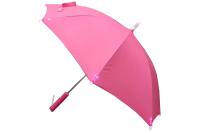 China Customized Girls Pink LED Umbrella 19 Inch with Manual Open/Close and 8mm Metal Shaft for sale