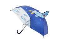 China Lightweight Blue Zoon Kids Umbrella with 8mm Metal Shaft - 70cm Coverage, Manual Open Compact Design for sale