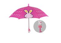 China 18 Inch Kids Compact Umbrella with Strawberry Handle - 80cm Diameter, Metal Frame, Windproof Design for sale