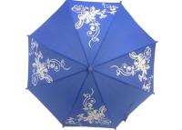 China Windproof Kids Compact Umbrella with Color Change Printing - 90cm Canopy, 8mm Metal Shaft, Safety Whistle Handle for sale