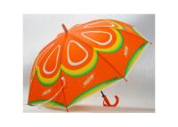 China Kids Compact Auto Open Umbrella with 8mm Metal Frame and 90cm Canopy - Heat Transparent Printing for sale