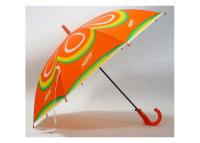 China Kids Compact Auto Open Umbrella with 8mm Metal Frame and 90cm Canopy - Heat Transparent Printing for sale