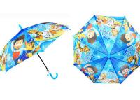 China Automatic Open Kids Umbrella 19 Inch with 8mm Metal Shaft - Boys Fashion Design CMYK Printing EN71 Certified for sale