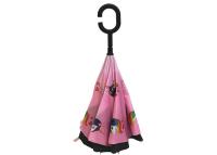 China 23-Inch Kids Reverse Inverted Umbrella with Unicorn Print - Windproof Fiberglass Frame & C-Shape Rubber Handle for sale