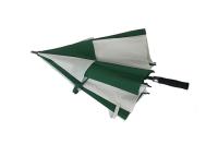 China Two Layer Golf Promotional Umbrella - 130cm Open Diameter, 102cm Length with Fiberglass Frame for sale