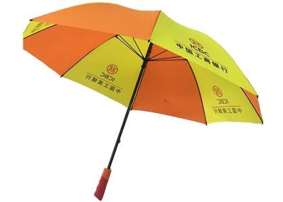China 30 Inch Windproof Golf Umbrella with 130cm Diameter and 14mm Fiberglass Frame - Custom Logo Available for sale