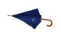 China Double Layer Promotional Golf Umbrella 105cm Diameter with Automatic Opening and Wooden 14mm Shaft for sale