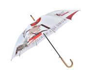 China 23 Inch Auto Open Metal Frame Custom Logo Golf Umbrella 190T Pongee for sale