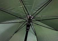 China 23 Inch 8-Rib Auto Open Wooden Handle Umbrella with UV Coated Metal Frame and 12mm Shaft for sale