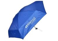 China Custom 3 Fold Golf Umbrella 21 Inch 8K Metal Frame Promotional Umbrella with 190T Pongee Fabric for sale