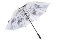 China 30 Inch Manual Golf Umbrella Custom Logo EVA Handle 130cm Diameter for sale