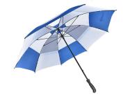 China 30 Inch Manual Golf Umbrella Custom Logo EVA Handle 130cm Diameter for sale