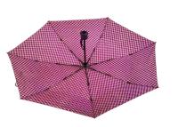 China Fiberglass Pongee Foldable Umbrella Reverse Inverted Firm Grip Wind Resistant for sale