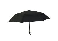 China 23-Inch Windproof Travel Umbrella with Double Canopy & Fiberglass Frame - Custom Logo Options Available for sale