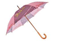 China Wooden Frame Promotional Golf Umbrella 23 Inch Auto Open Digital Printing Custom Logo for sale