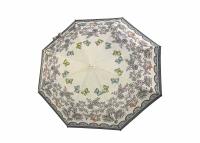 China 21 Inch 8-Rib Foldable Umbrella with Metal Frame and Custom Logo Printing Options for sale