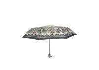 China 21 Inch 8-Rib Foldable Umbrella with Metal Frame and Custom Logo Printing Options for sale