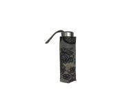 China 21 Inch 8-Rib Foldable Umbrella with Metal Frame and Custom Logo Printing Options for sale