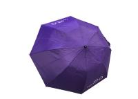 China Foldable Anti UV Umbrella , Triple Fold Umbrella Super Light Manual Close Open for sale