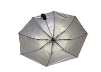 China Foldable Anti UV Umbrella , Triple Fold Umbrella Super Light Manual Close Open for sale