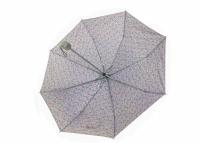 China 21 Inch 8 Panel Mini Folding Umbrella Polyester Pongee Fabric Self Folding Umbrella for sale