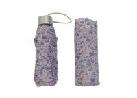 China 21 Inch 8 Panel Mini Folding Umbrella Polyester Pongee Fabric Self Folding Umbrella for sale