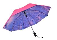 China Auto Open Custom Logo Golf Umbrellas , Folding Golf Umbrella Windproof Steel Frame for sale