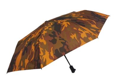 China 21 Inch Automatic Folding Travel Umbrella with 97cm Diameter and Windproof Metal Frame for sale