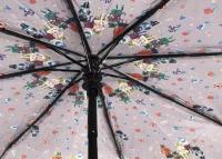 China Double Canopy Auto Open Close Travel Umbrella 21 Inch 98cm with Full Inside Printing for sale