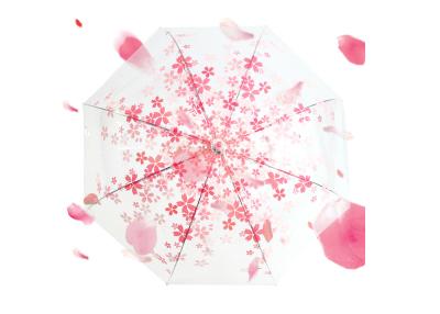 China 97cm Auto-Open Transparent Bubble Umbrella with Fiberglass Ribs - Customizable Ladies Rain Protection for sale
