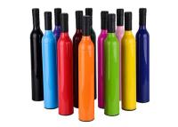 China 97cm Wine Bottle Umbrella with Automatic Opening - 21 Inch Folding Design for Corporate Gifts and Promotional Items for sale