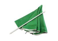 China Position Parasol Portable UV Beach Umbrella 40 Inch with UPF 50+ Protection and Custom Logo Printing for sale