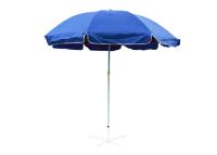 China 40-Inch Retractable Beach Umbrella with 50+ UV Protection and 3.00mm Steel Ribs for Commercial Use for sale