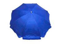 China 40-Inch Retractable Beach Umbrella with 50+ UV Protection and 3.00mm Steel Ribs for Commercial Use for sale
