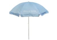 China 34-Inch Windproof UV Beach Umbrella with Custom Printing - 3.00mm Steel Ribs & Multiple Size Options for sale