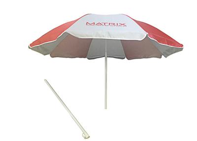 China UPF50+ Windproof Portable Beach Umbrella for Family Beach Camping & Pool Side Use for sale