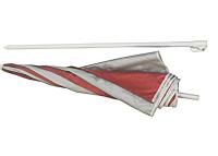 China 34 Inch Custom Printed Beach Parasol with UV Protection - 150cm Diameter, 3.00mm Steel Ribs for sale