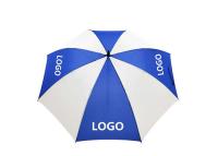 China 60-Inch Lightweight Golf Umbrella with Aluminum Shaft & Plastic Handle - Custom Promotional Advertising for sale