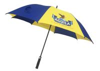 China Customised Giant Compact Golf Umbrella Auto Open Aluminum Shaft EVA Handle for sale