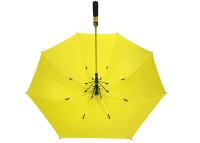 China Women's Heavy Duty Golf Umbrella Auto Open 27 Inch 8-Panel with Fiberglass Frame and EVA Handle for sale