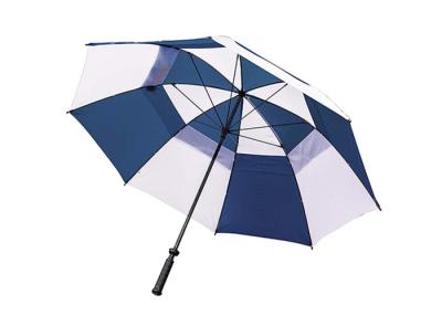 China 30 Inch Extra Long Shaft Golf Umbrella - Windproof Design with 70-100cm Fiberglass Shaft and EVA Handle for sale