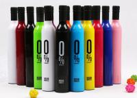 China 21 Inch Wine Bottle Shaped Promotional Umbrella with 97cm Diameter and Custom Logo Printing for sale