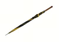 China 130cm Open Diameter Custom Golf Umbrella with Wooden Handle - 101cm Length Windproof Design for Branding for sale