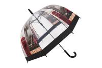 China 97cm Transparent POE Bubble Umbrella with Auto Open Mechanism and Metal Frame - Custom Logo Printing Available for sale