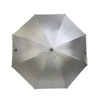 China Custom Logo Polyester Pongee Golf Umbrella 40 Inch Auto Open Aluminum Shaft for sale